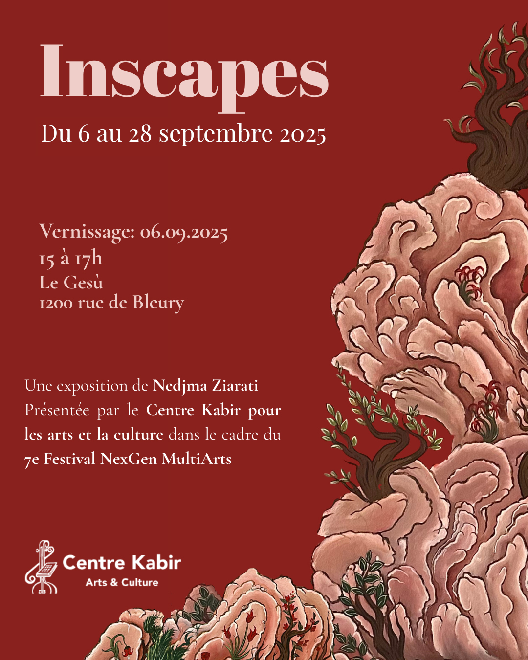 NEXGEN FESTIVAL - INSCAPES - Le Centre Kabir pour les Arts & la Culture